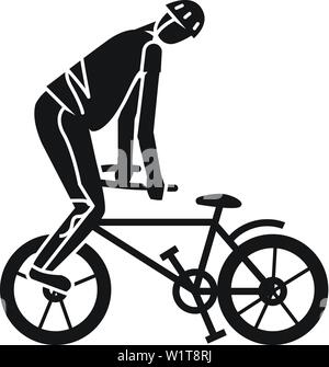 Dirt jump bike icon, simple style Stock Vector Image & Art - Alamy