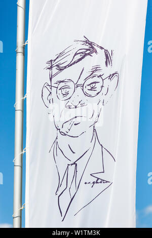 The Hans-Fallada-Museum in Carwitz, Germany. The building was from 1933 ...