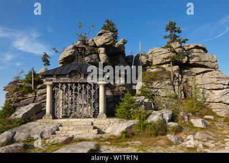 Bischof-Neumann-Kapelle at Hochstein, Dreisessel mountain, Bavarian ...