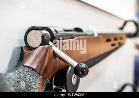 Poznan, Poland, Feb 2019 Weihrauch rifles, sporting firearms ...