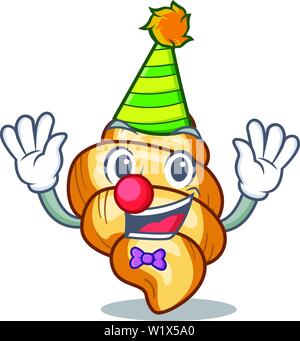 Cartoon funny Gnocchi italian pasta pirate and corsair character ...