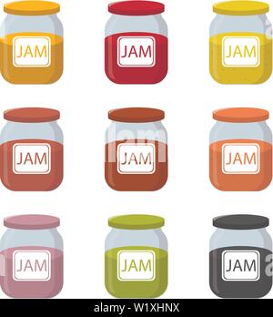 jam grape color icon vector illustration Stock Vector Image & Art - Alamy