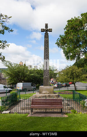 The Armstrong Cross, Rothbury, Northumberland Stock Photo - Alamy