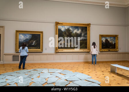 Gallery with Swiss artist Francois Diday paintings, 19th century, Art ...