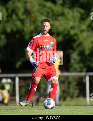 Goalkeeper Jannik HUTH (PB) Promotion, Football Test Match, VfB ...