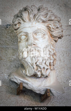 The head of a Triton, Athens, Greece Stock Photo - Alamy