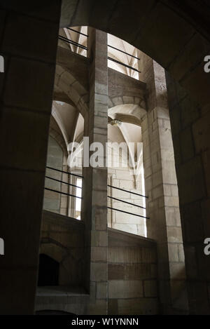 Monumental ramp of Town Hall, the seat of government of the Canton and ...