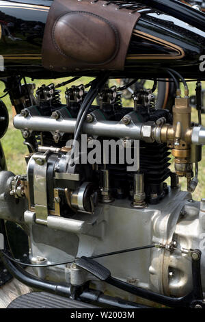 FN M50 (1925) vintage motorcycle, Fabrique Nationale Herstal, Europe ...