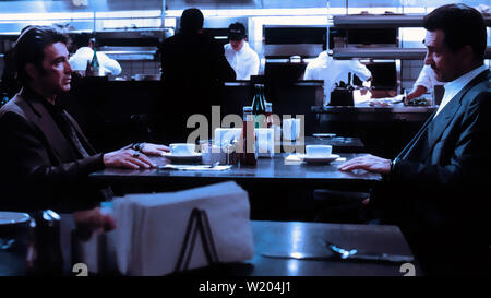 HEAT 1995 Warner Bros film with Al Pacino Stock Photo - Alamy