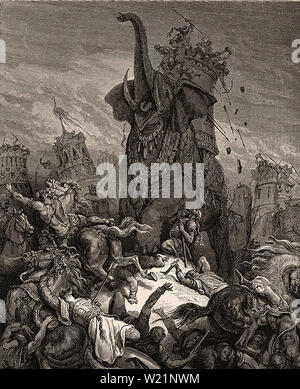 Death of Eleazer 1866 by Gustave Dore Stock Photo - Alamy