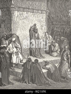 David Mourns the Death of Absalom by Gustave Dore Stock Photo - Alamy