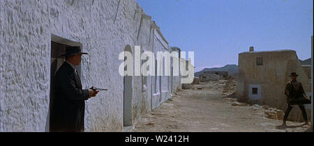Rome. Italy. Lee Van Cleef and Diana Rabito in a scene in ©PEA/United ...