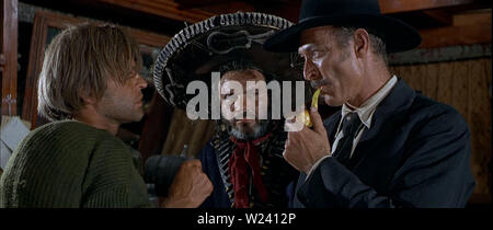 Rome. Italy. Mario Brega and Klaus Kinski in a scene in ©PEA/United ...