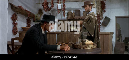 Rome. Italy. Lee Van Cleef and Diana Rabito in a scene in ©PEA/United ...