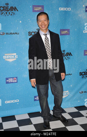 Reggie Lee at the Spike TV 2009 Scream Awards, at the Greek Theater ...