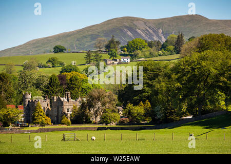 Distant Howgills (a scenic view of the Howgill Fells from the roadside ...