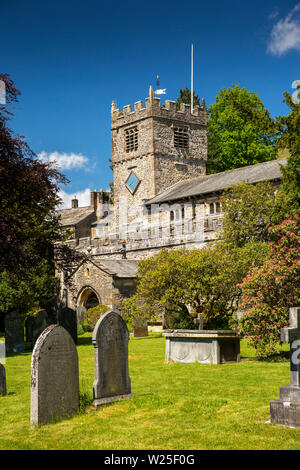 The Beautiful St Andrew's Anglican Church in Sedbergh Cumbria England ...