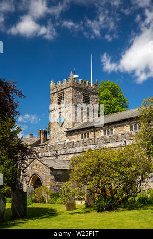 The Beautiful St Andrew's Anglican Church in Sedbergh Cumbria England ...