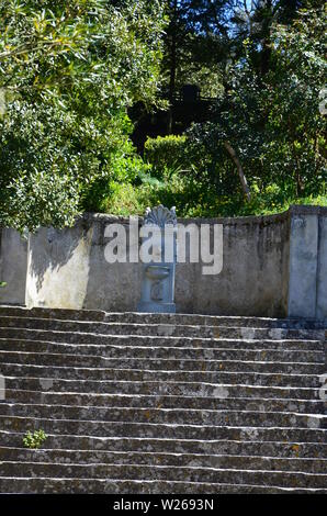 Erice, streets view of a old city Stock Photo - Alamy