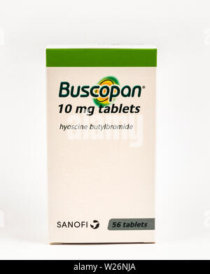 Buscopan used to relieve IBS and stomach cramps. The active ingrediant ...