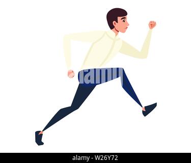 Running businessman animation. Run business character sprite sheet loop ...