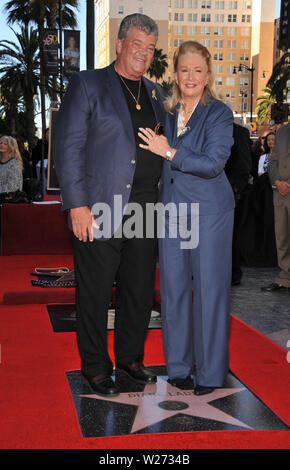 Diane Ladd and husband Robert Charles Hunter at the Hallmark Channel ...