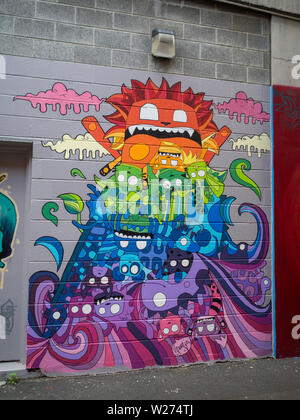 Hobart street art Stock Photo - Alamy
