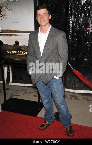 Conor Donovan The Los Angeles Premiere of 'Conviction' at AMPAS Samuel ...