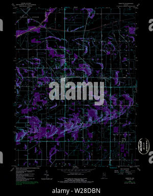 DeMotte, Indiana, map 1957, 1:24000, United States of America by ...
