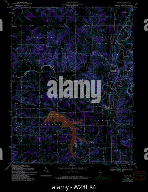 Deputy, Indiana, map 1968, 1:24000, United States of America by ...