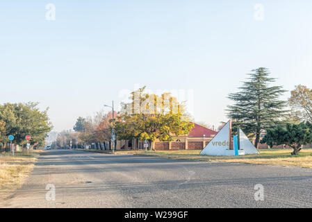 VREDE, SOUTH AFRICA - MAY 2, 2019: A church in Vrede, in the Free State ...