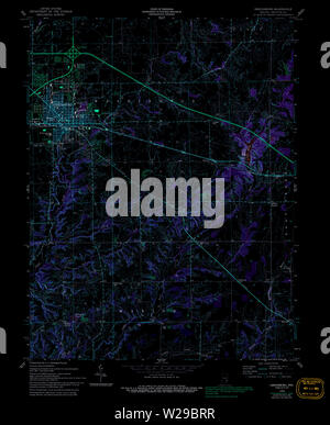 Greensburg, Indiana, map 1958, 1:24000, United States of America by ...
