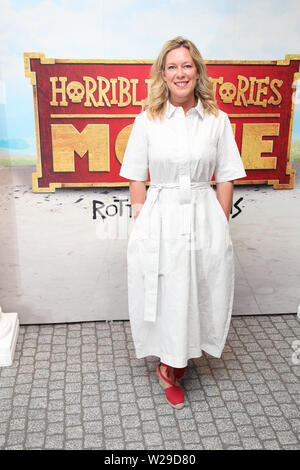 Anna Crilly attending the premiere of Horrible Histories The Movie ...