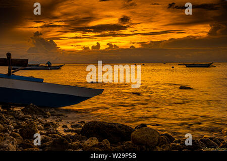Sunrise in Cebu Philippine Stock Photo - Alamy