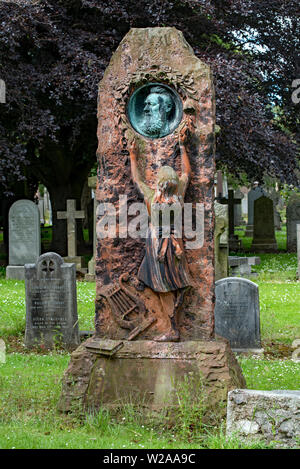 A rather unusual memorial marks the grave of James Smith (1824-1887), printer and Scottish ...