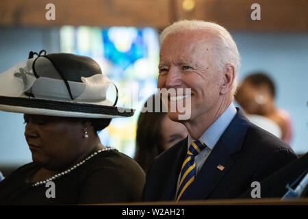 President Joe Biden attends the South Carolina State University's 2021 ...