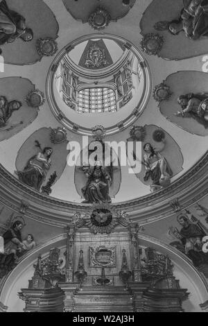 Chapel of the Relics, baroque with Rococo decoration of the 18th ...