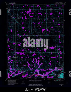 Lucerne, Indiana, map 1960, 1:24000, United States of America by ...