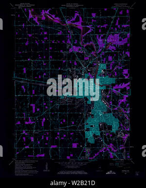 Marion, Indiana, map 1961, 1:24000, United States of America by ...