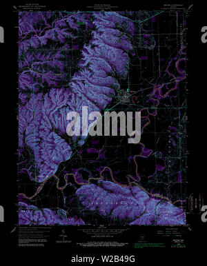 Medora, Indiana, map 1959, 1:24000, United States of America by ...