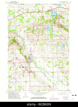 Middlebury, Indiana, map 1961, 1:24000, United States of America by ...