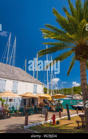 Antigua and Barbuda, Antigua Island, English Harbour Town Stock Photo ...