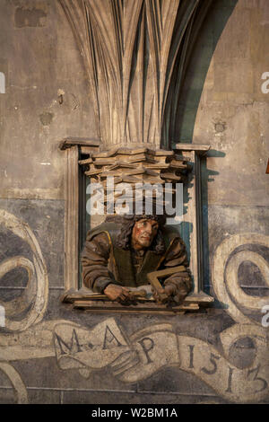 Craftsman Anton Pilgram, Pilgram's Pulpit, St. Stephen's Cathedral ...