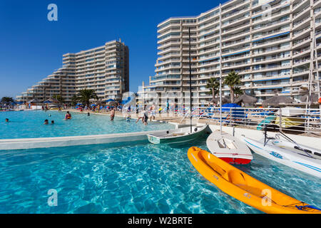 Chile, Algarrobo, San Alfonso del Mar, World's largest man-made pool ...