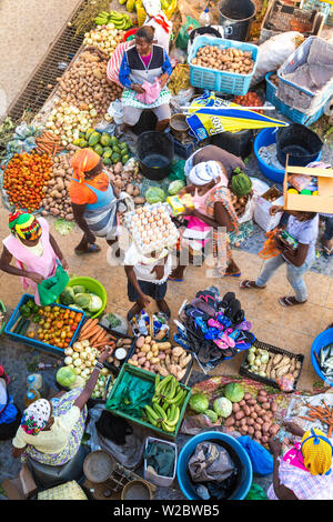 The market of Assomada, Santiago Island, Cape Verde Stock Photo - Alamy