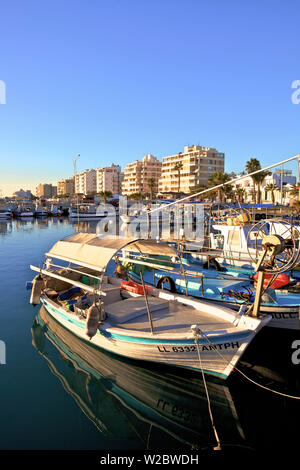 Larnaca harbour Cyprus Stock Photo - Alamy