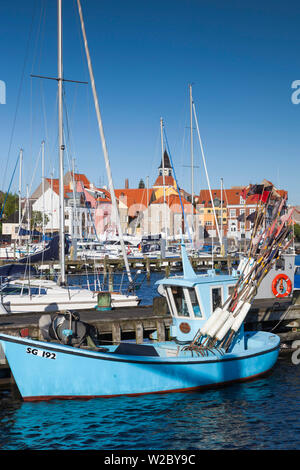 Denmark, Funen, Faaborg, port view Stock Photo - Alamy