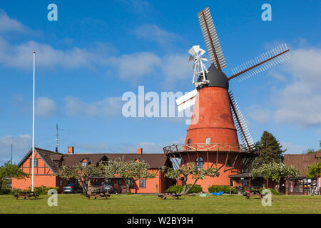 Denmark, Funen, windmill Stock Photo - Alamy