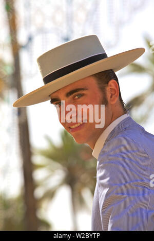 Man In Traditional Spanish Costume, Annual Horse Fair, Jerez de la ...