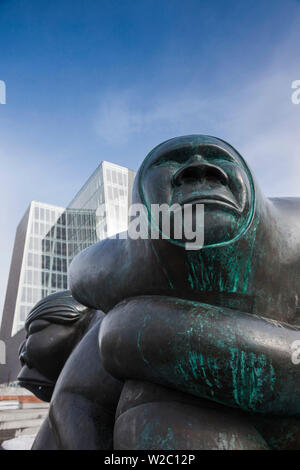 Greenland, Nuuk, Nuuk Center, tallest building in Greenland Stock Photo ...